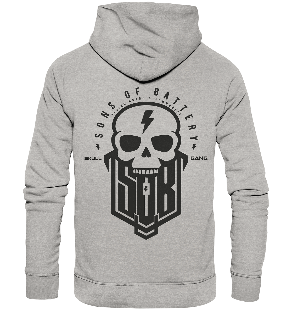 SoB Skullgang - Organic Hoodie – Sons of Battery® - E-MTB Brand & Community